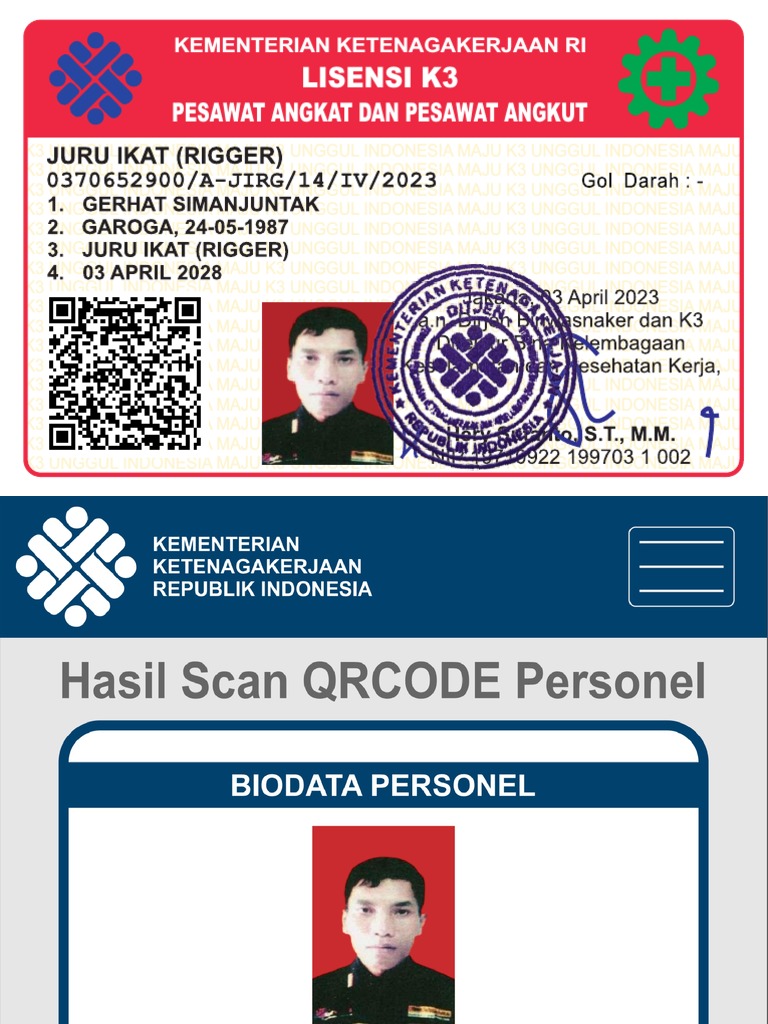 Pesawat Angkat Dan Pesawat Angkut: Lisensi K3 | PDF