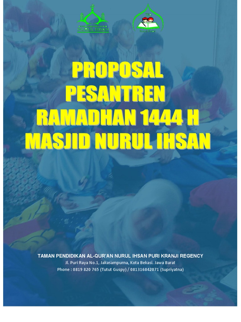 Proposal Kegiatan Pesantren Ramadhan 1444 H | PDF