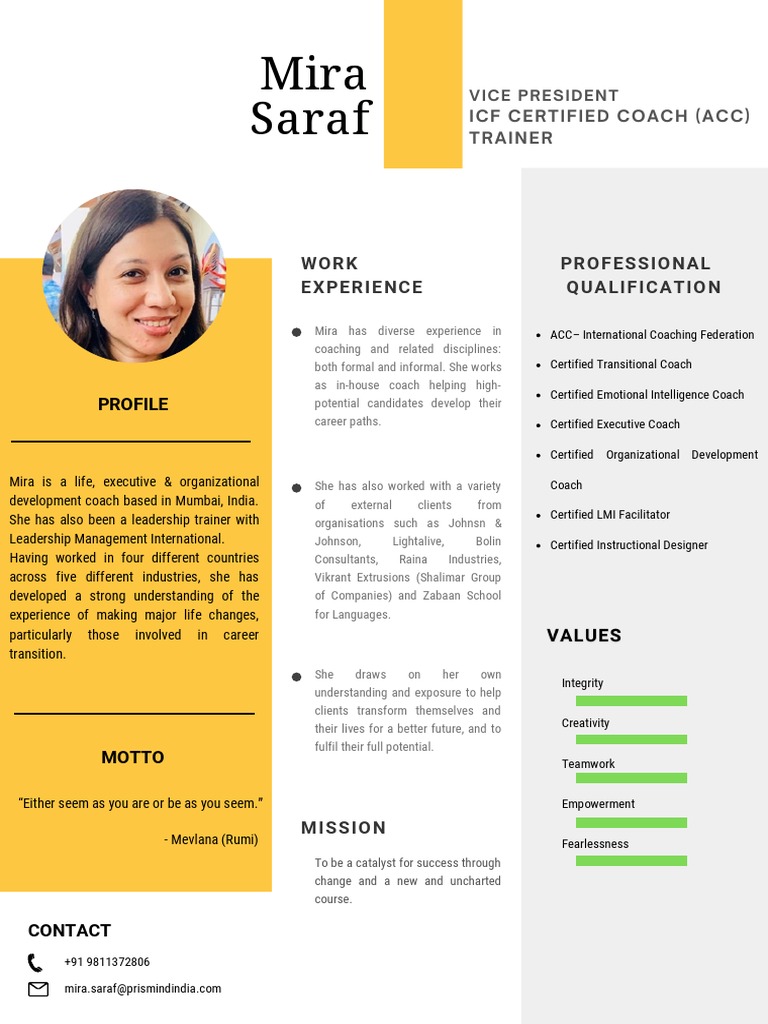 Trainers Profile | PDF | Experiential Education | Experience