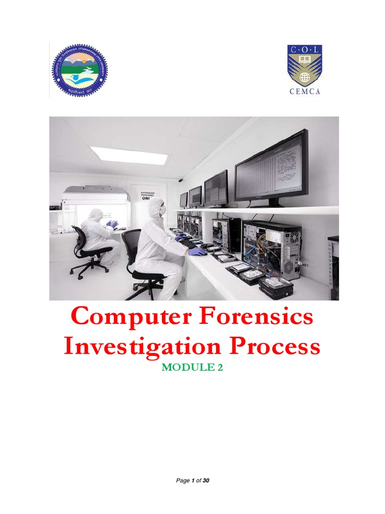 Module 02 Computer Forensics Investigation Process | PDF | Computer File | Windows Registry