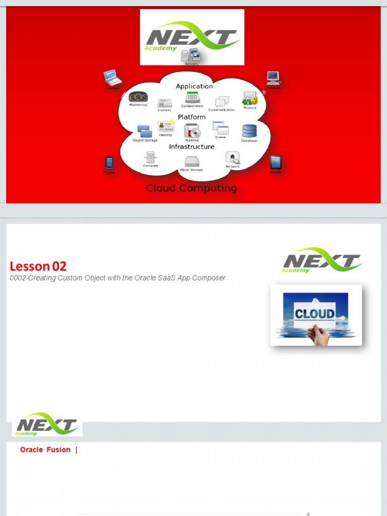 0002-Creating Custom Object With The Oracle SaaS App Composer | PDF | Computers | Business