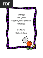 Daily 5 Student Checklist | PDF