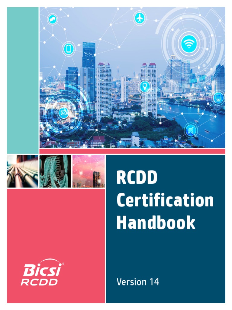 RCDD Certification Handbook - Updated | PDF