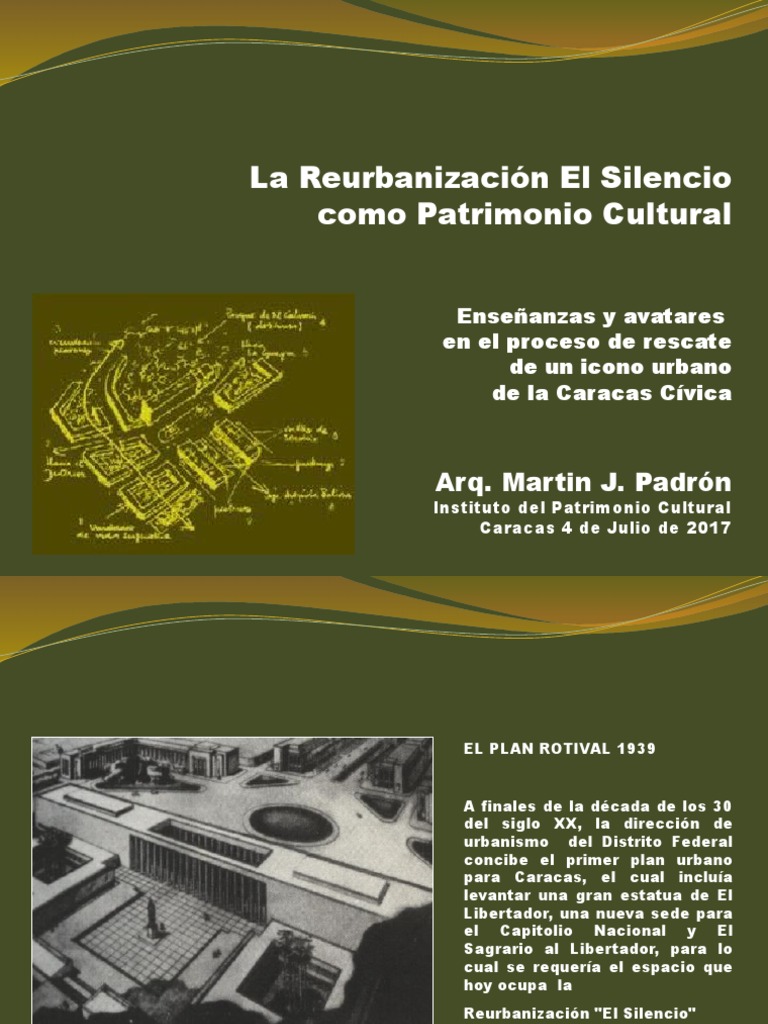 Reurbanización El Silencio y Plan Rotival | PDF | Reciclaje | Residuos