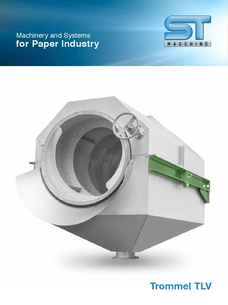 Trommel TLV for Paper Industry Processing | PDF | Computers ...