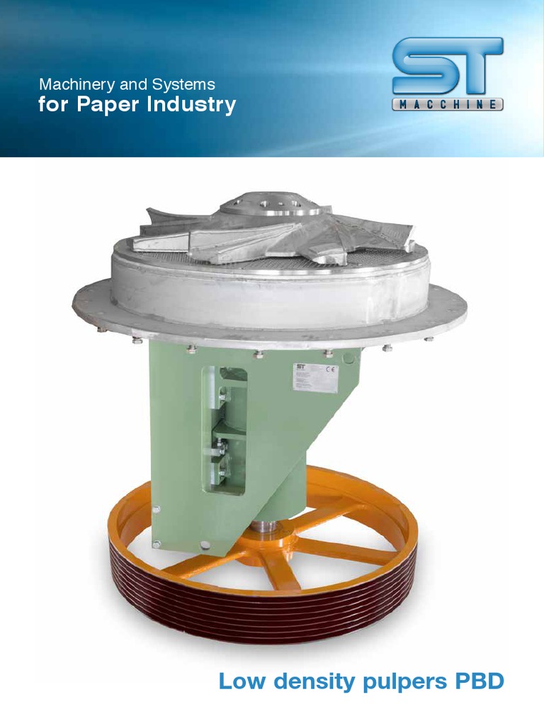 01 - Low Density Pulpers PBD | PDF