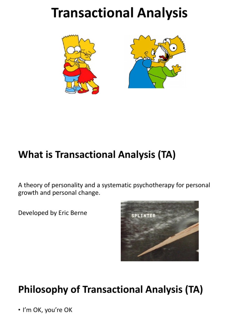 Transactional Analysis | PDF | Social Psychology | Psychological Theories