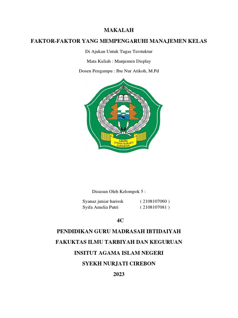 Makalah Kel 5 Manajemen Display | PDF
