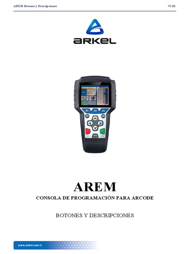 AREM User Manual (Buttons and Descriptions) .V101.es | PDF | Menú ...