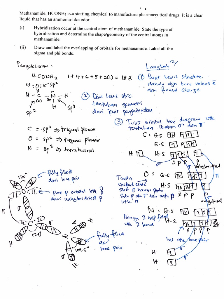 Methanamide, HCONH2 | PDF