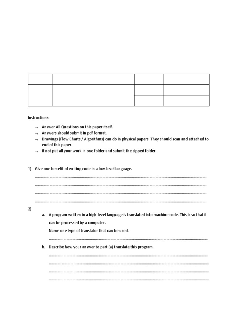 Class Work Pdf Computer Science Computing
