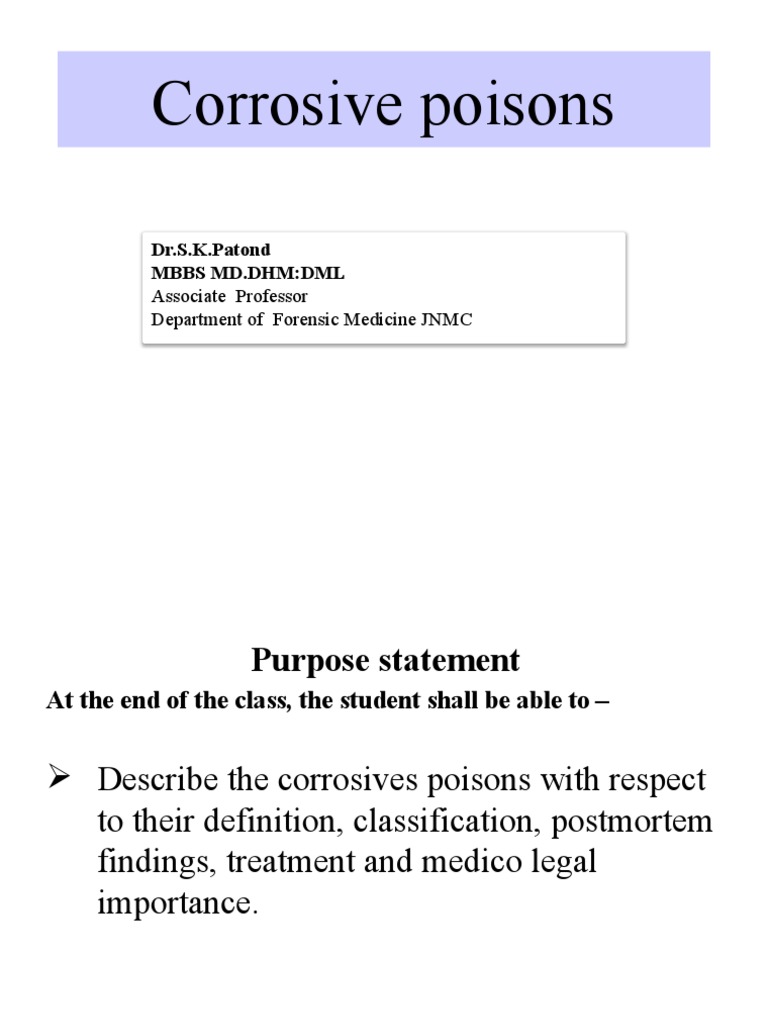 36-Corrosive Poisons modified-SKP 19 | PDF | Sulfuric Acid | Nitric Acid
