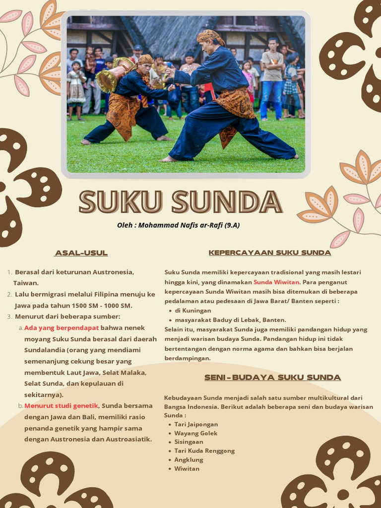 Suku Sunda | PDF | Sejarah | Agama & Spiritualitas