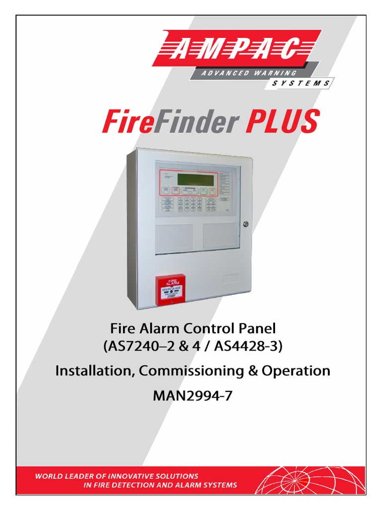 MAN2994 7 FireFinder Plus AS7240 Inst Comm | PDF | Electrical ...