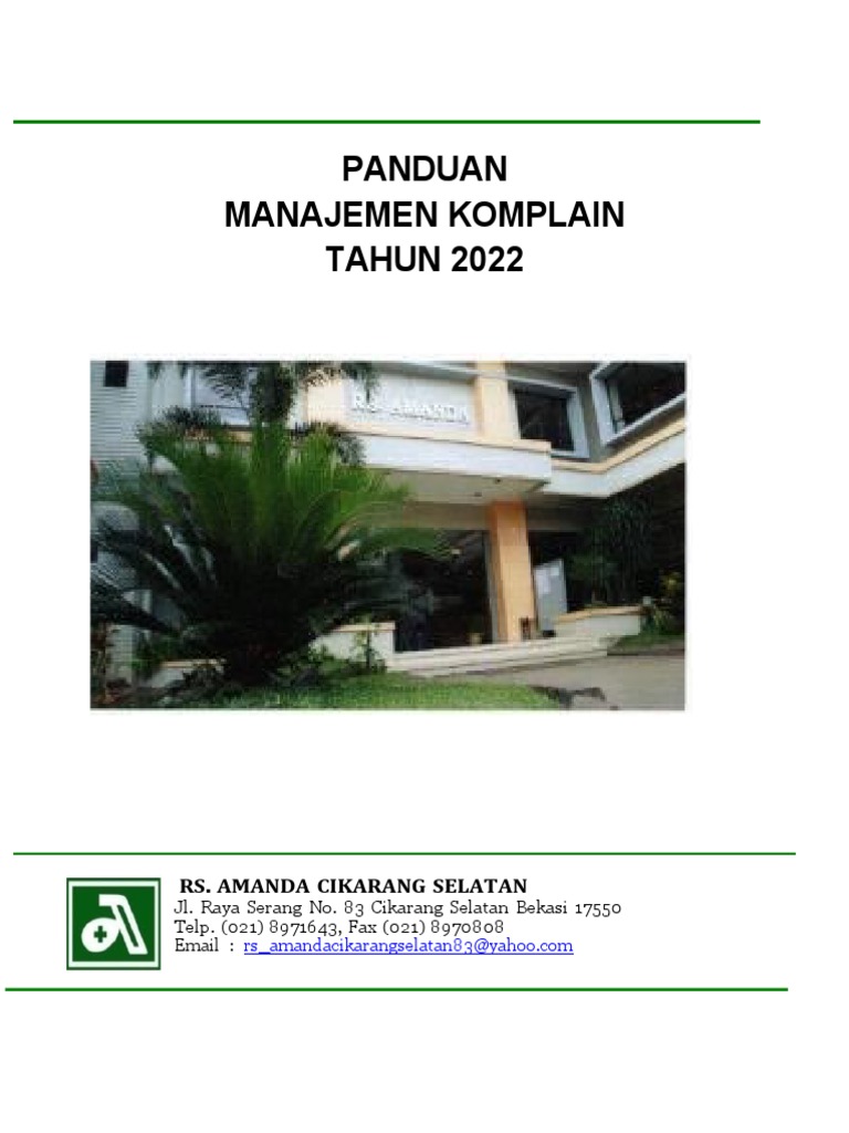Panduan Komplain | PDF | Bisnis | Pengelolaan Keuangan & Uang
