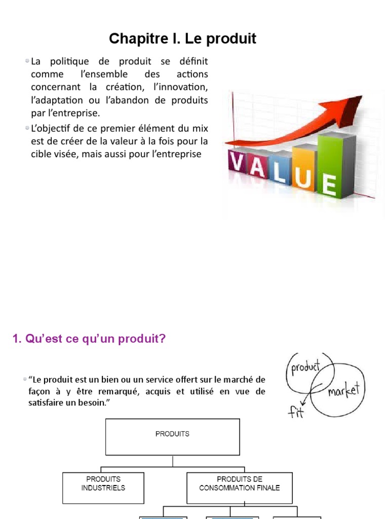 Politique de produit et création de valeur | PDF | Marque ...