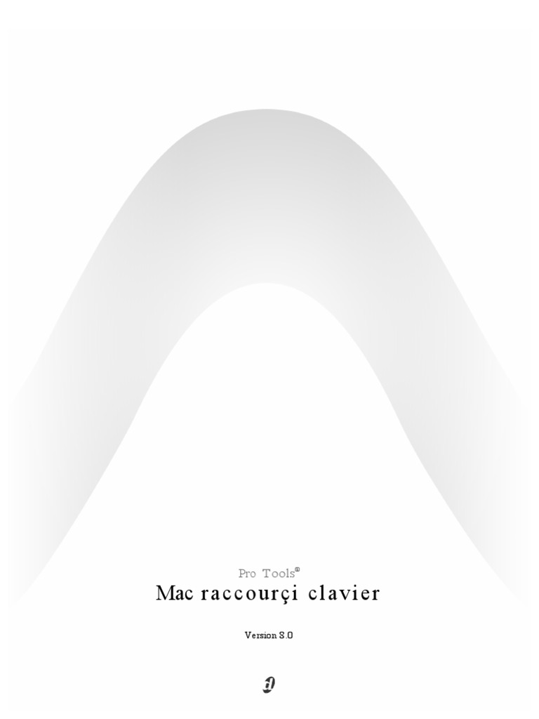Raccourci Clavier Pro Tools Sur Mac | PDF | Interaction humain ...