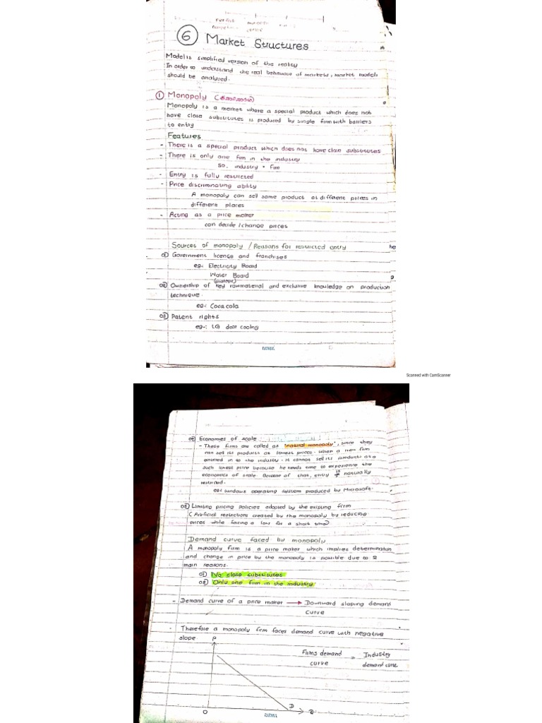 Market Structures | PDF Market Structures | PDF