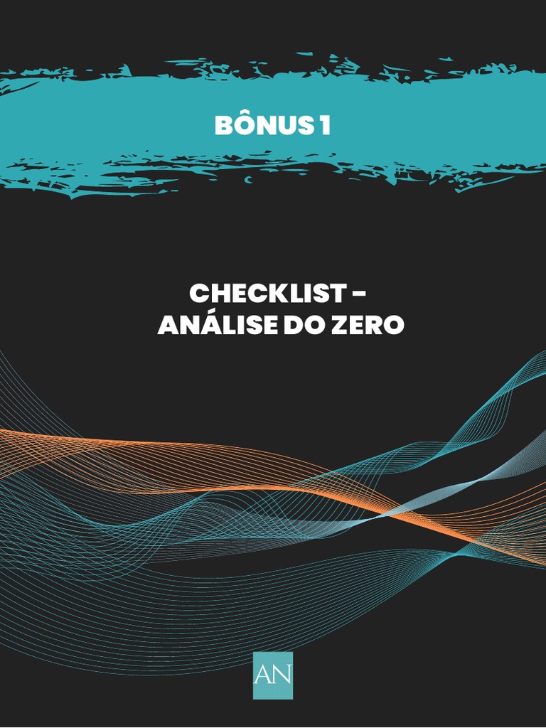 Checklist - Análise Do Zero | PDF