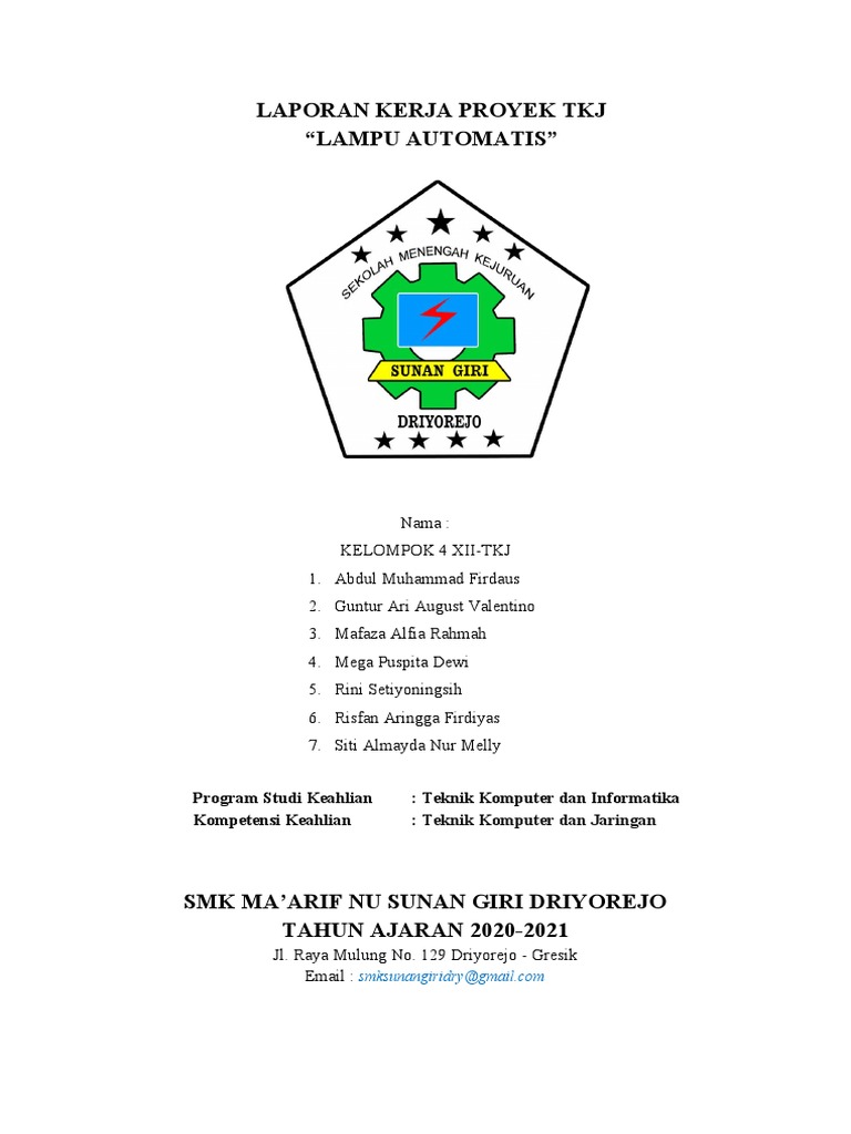 Laporan Proyek TLJ | PDF | Komputer | Teknologi & Rekayasa