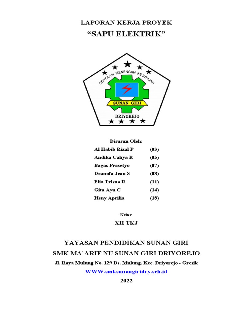 Laporan TLJ 12 TKJ V | PDF