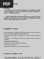 CBT 5 Part Model | PDF