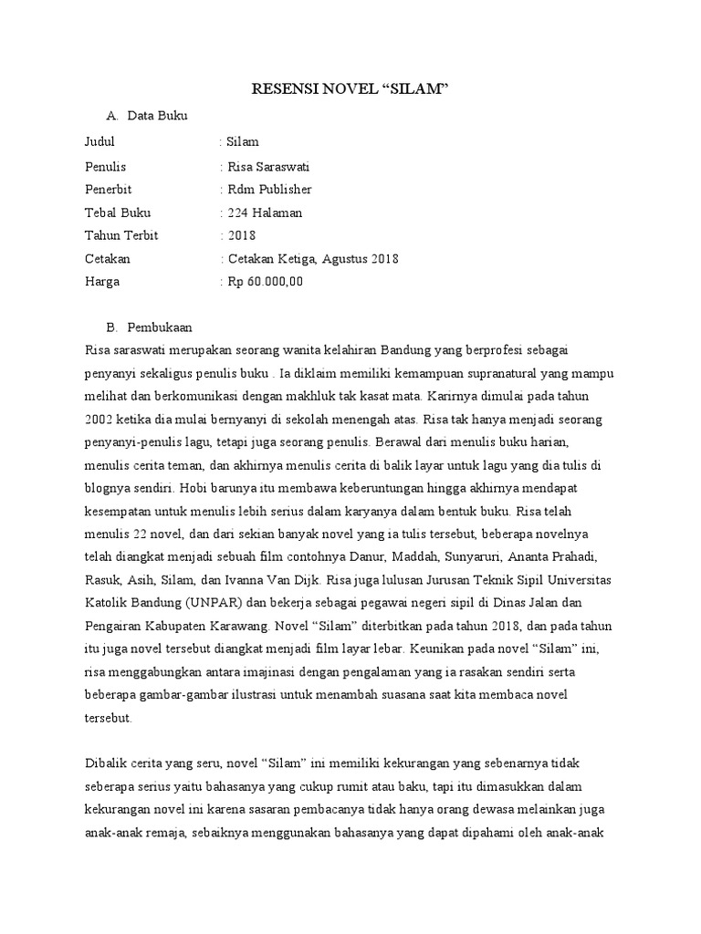 035 - Dzaky Gibran Noor Fadhilah - Resensi | PDF