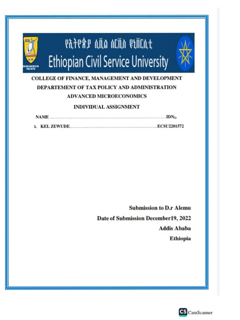 Advanced Microeconomics | PDF