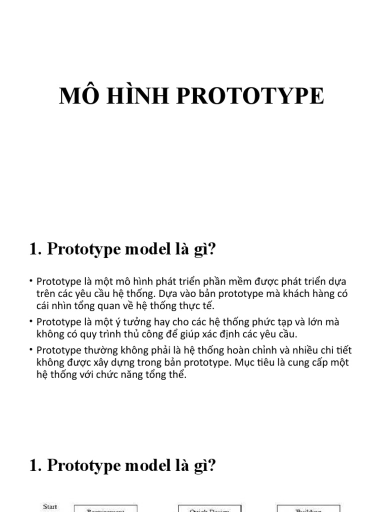 Mô Hình Prototype | PDF