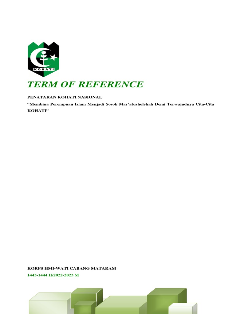 Tor Peserta Penataran Kohati Nasional Cabang Mataram 2023 | PDF