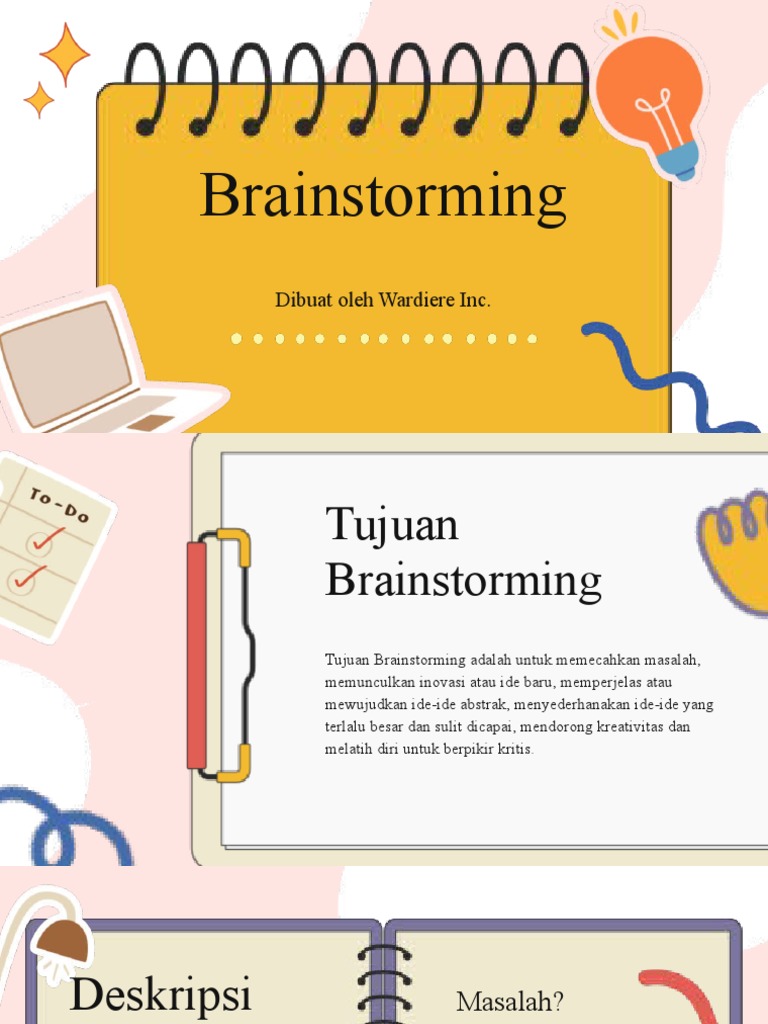 Brainstorming: Dibuat Oleh Wardiere Inc | PDF