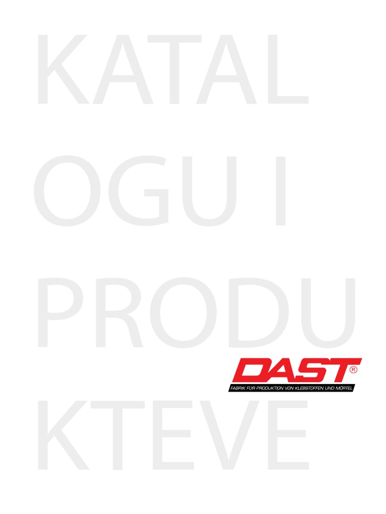 Katalog Dast - Eu Al | PDF