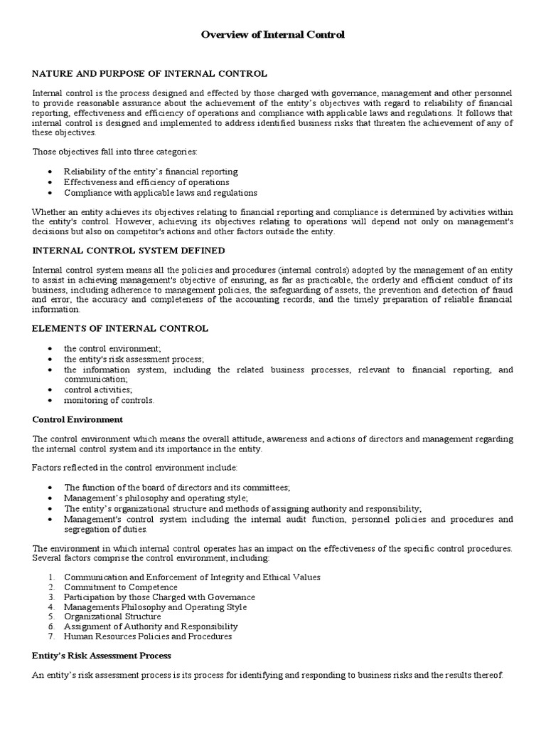 Module 12 | PDF | Internal Control | Financial Statement