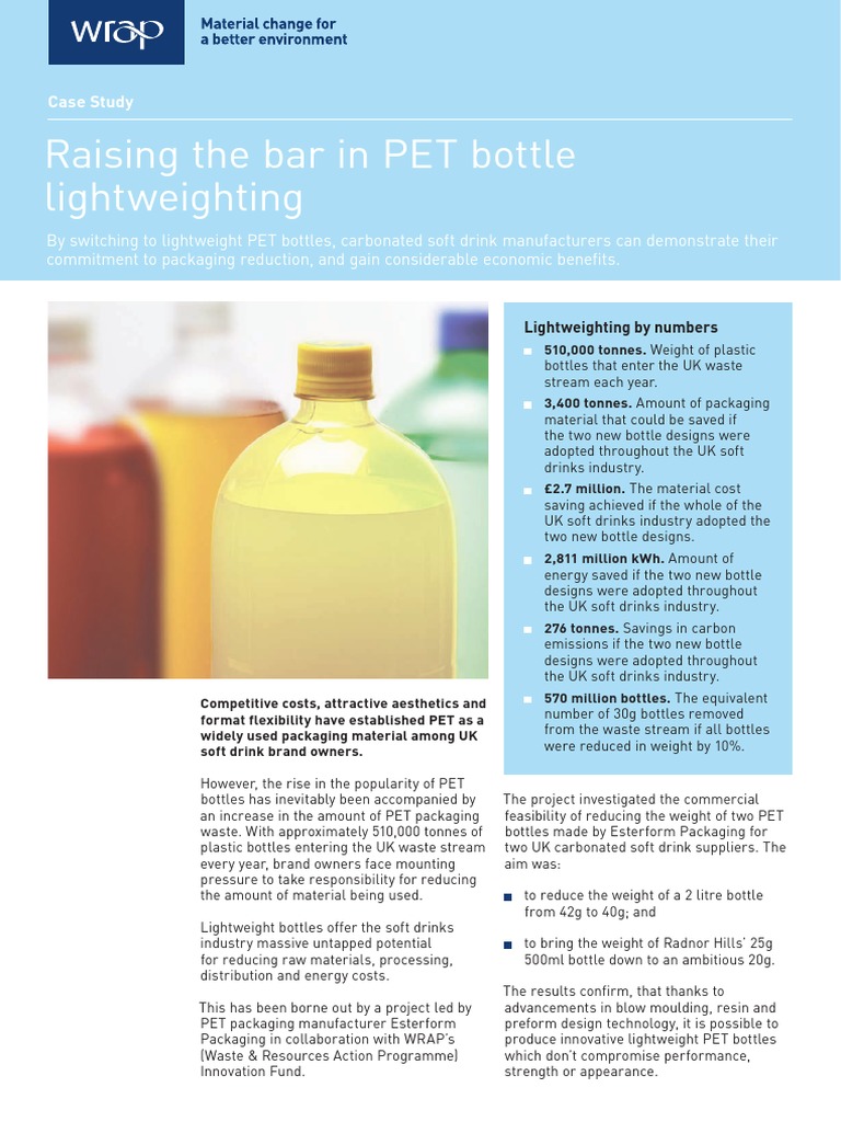 Esterform Case Study For Web | PDF | Soft Drink | Plastic