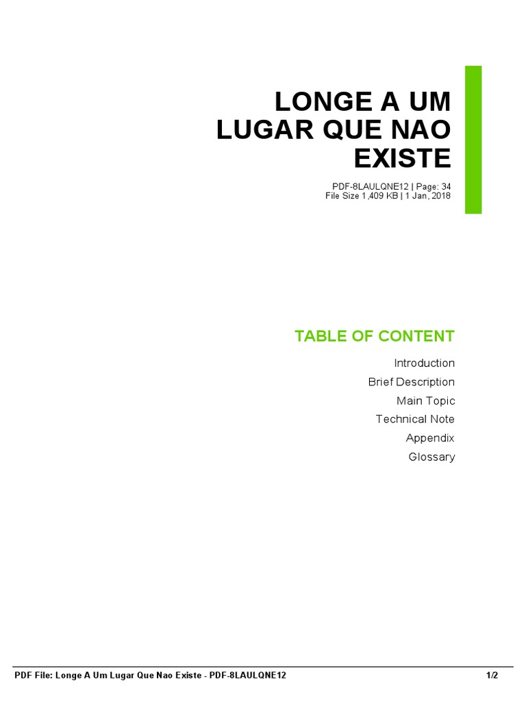 Longe A Um Lugar Que Nao Existe PDF 8laulqne12 Aws | PDF | Information ... Longe A Um Lugar Que Nao Existe PDF 8laulqne12 Aws | PDF | Information ...