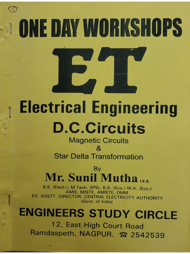 Module1 DC Circuit Notes | PDF