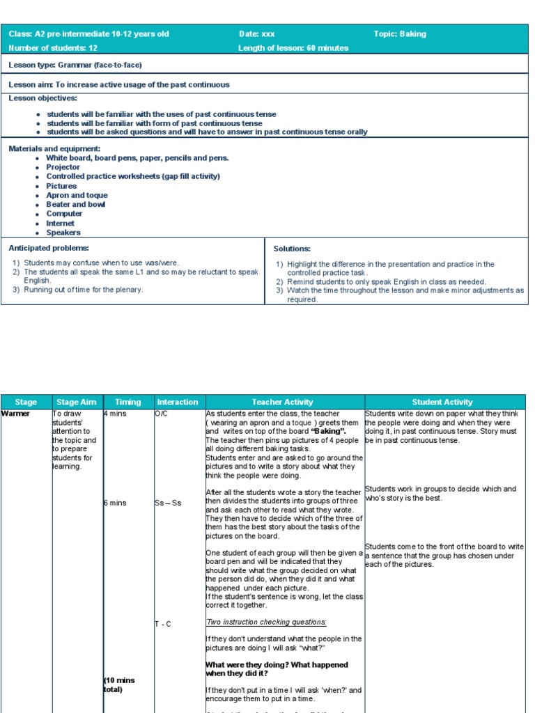 AssignmentA - Step1 - LessonPlanTemplate (1) (Repaired) | PDF ...