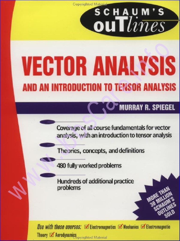 Schaum - Vector - Analysis Murray R Spiegel | PDF