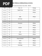 MayJune 2023 CSEC Timetable | PDF