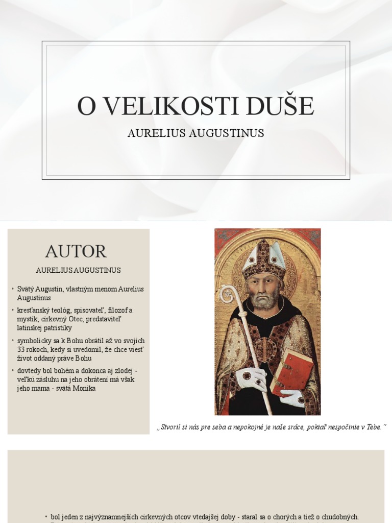 Aurelius Augustinus | PDF