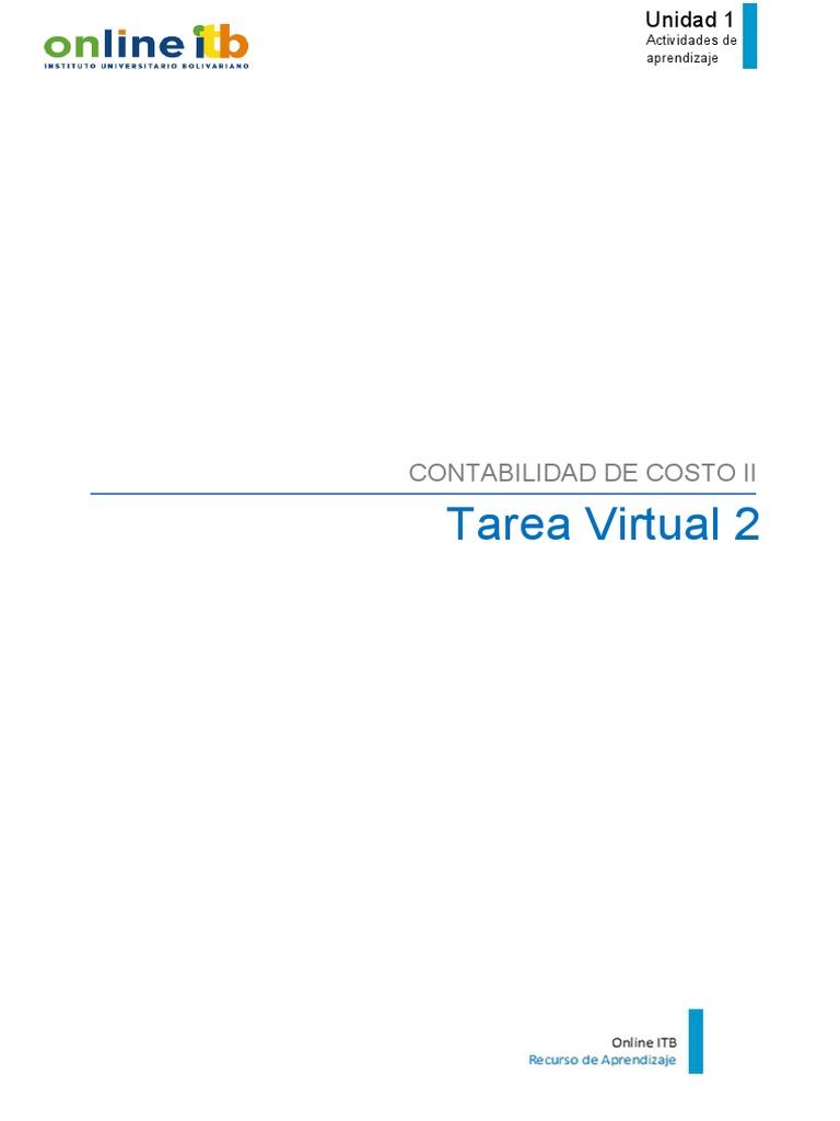 Tarea Virtual 2 - CC2 | PDF