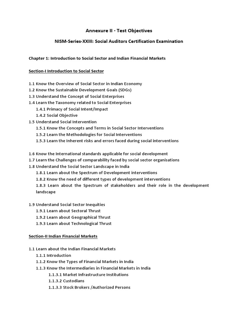 Annexure II Revised | PDF | Audit | Financial Audit