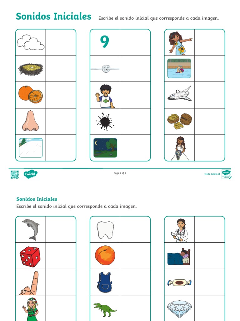 CL L 1657240752 Guia Sonido Inicial Letras D N Ver 2 | PDF