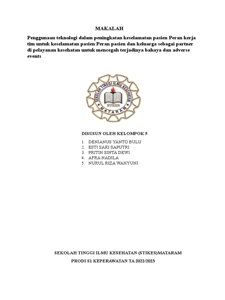 Makalah Kelompok 5 | PDF