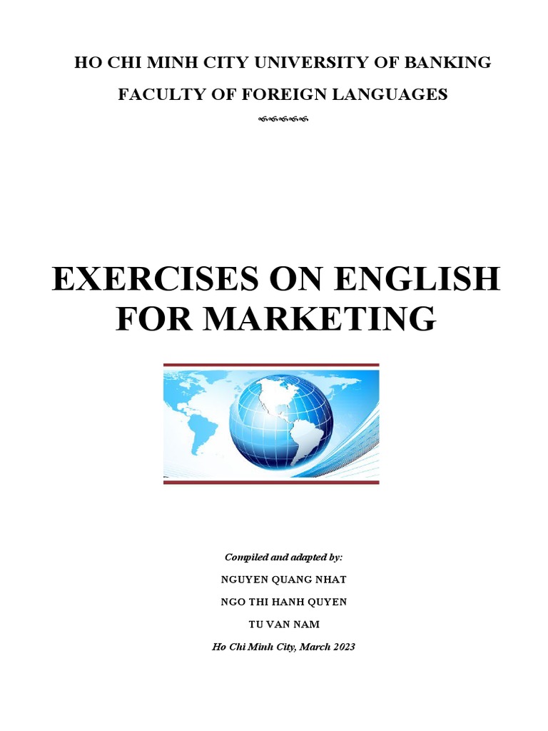 English for Marketing Workbook | PDF | Marketing | Retail