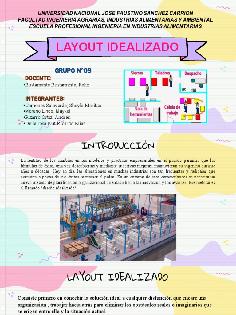 Layout Idealizado | PDF | Matriz (Matemáticas) | Planificación
