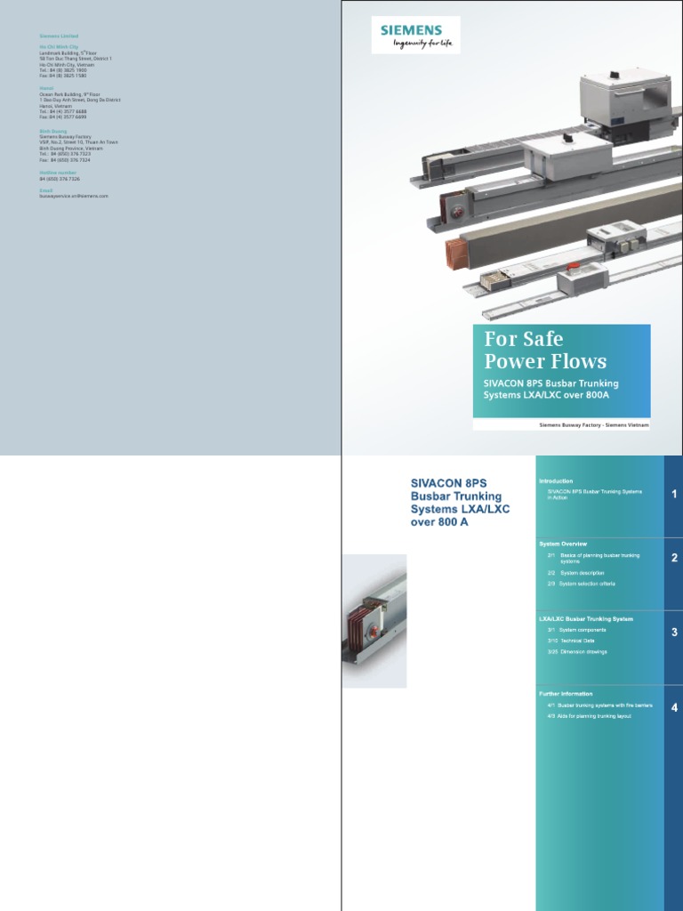 Busway Catalogue - Siemens | PDF