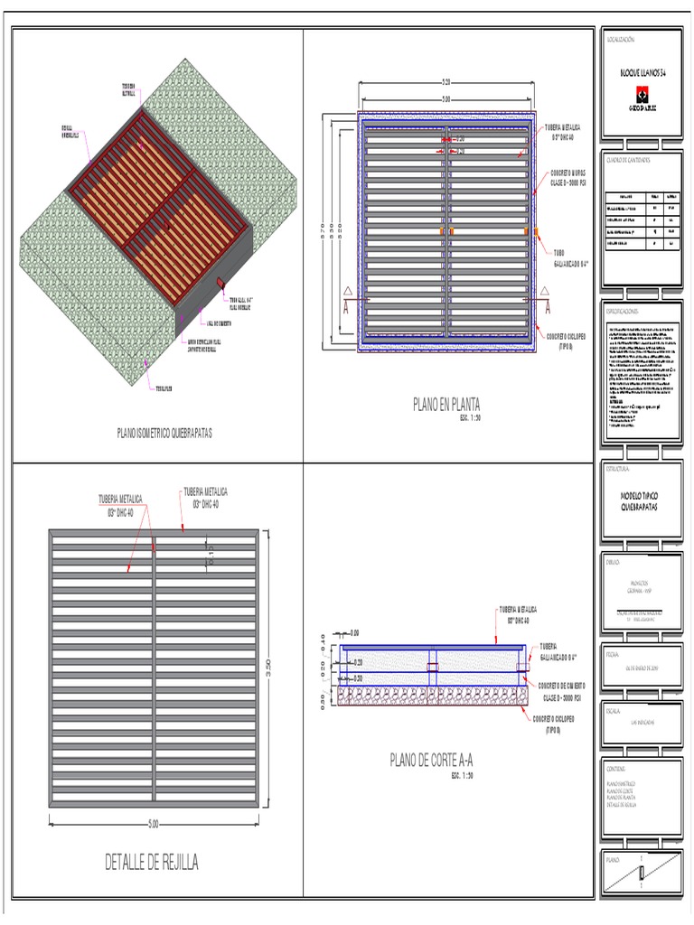 Diseño de Quiebrapatas para Estructuras | PDF