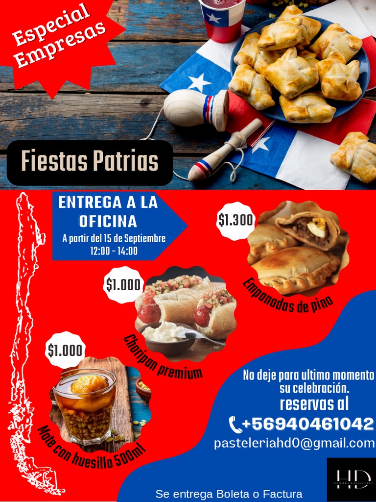 Flyer fiestas patrias | PDF
