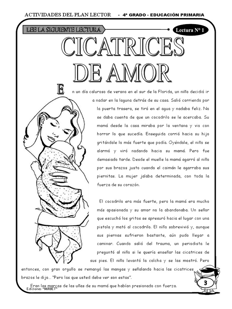 Actividades Del Plan Lector: Ediciones "MIRBET" | PDF | Burro | Carpintería